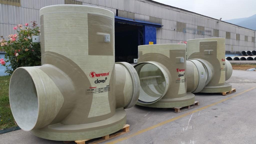 GRP Manhole for Trunk Sewer Upgrade - Case Study | Clover Pipelines