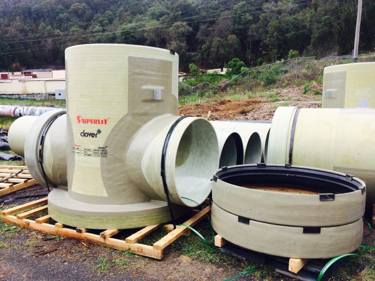 GRP Pipes & Systems - Supplying Australia Wide | Clover Pipelines