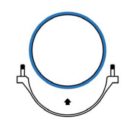 Tapping Band - Gunmetal | Clover Pipelines