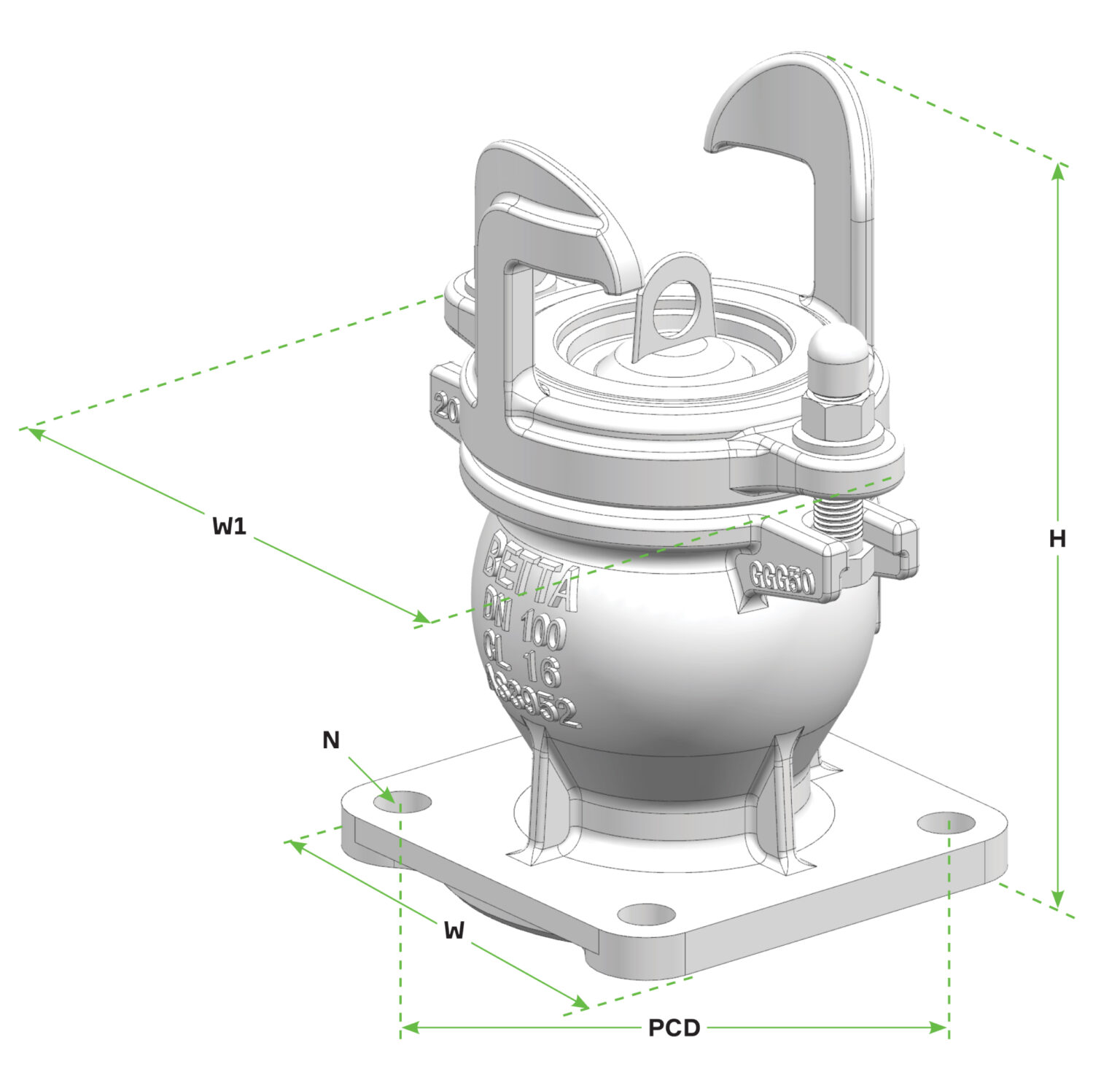Spring Hydrant Valve - Swab Type | Clover Pipelines