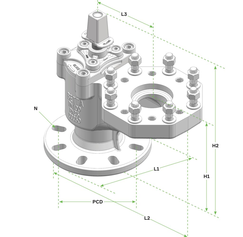 Hydrant & Air Isolation Valve PN35 | Clover Pipelines