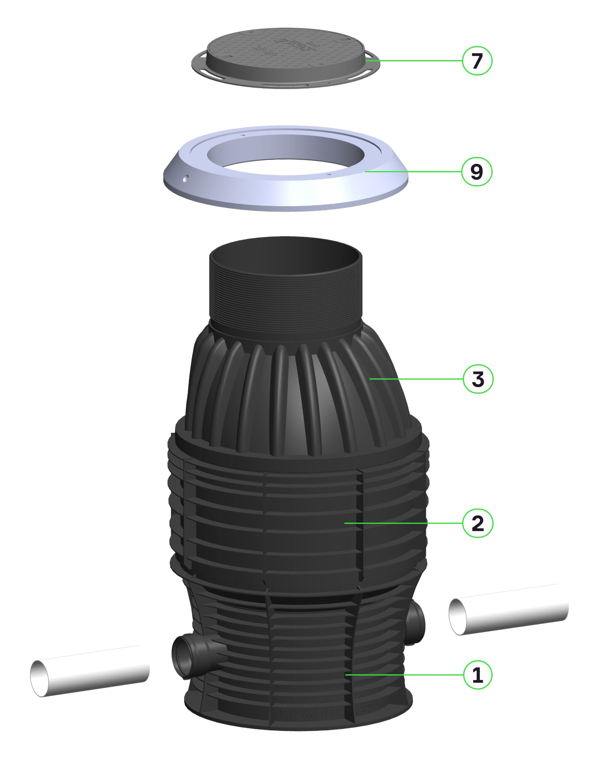 SMS Maintenance Hole (1000) | Clover Pipelines
